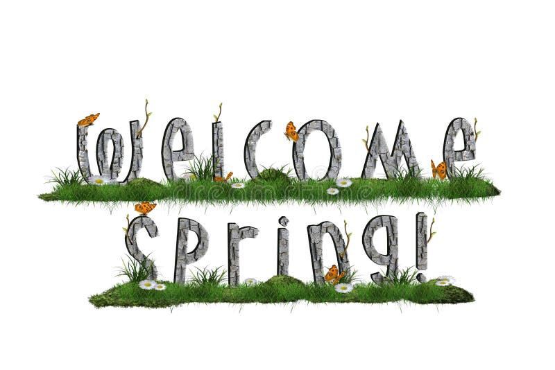 Flowers Welcome Sign Stock Illustrations – 583 Flowers Welcome Sign ...