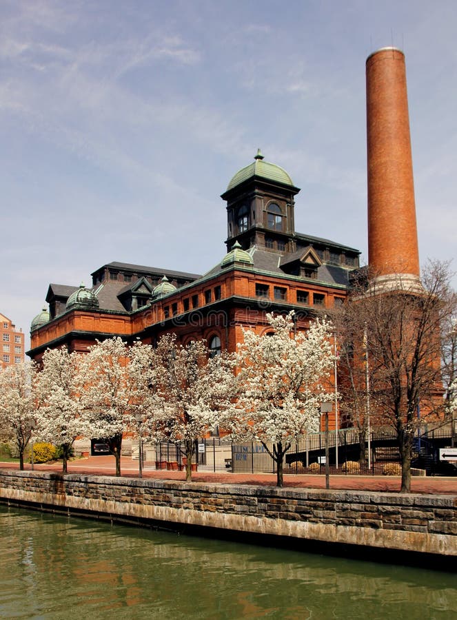 Spring in Baltimore MD stock photo. Image of building - 39908688