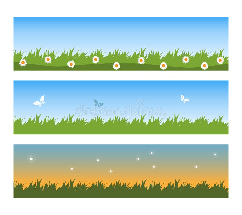 Spring banners stock vector. Illustration of blossom - 12917376