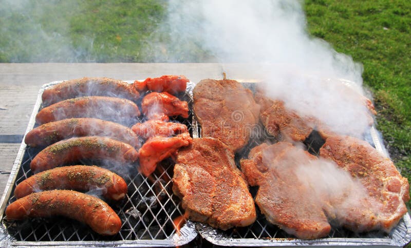 Grilling Gone Bad stock photo. Image of meal, barbecue - 2984920