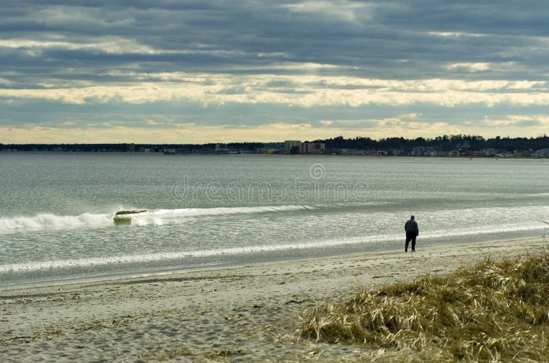 Spring Beaches stock image. Image of peace, grass, atlantic - 614709