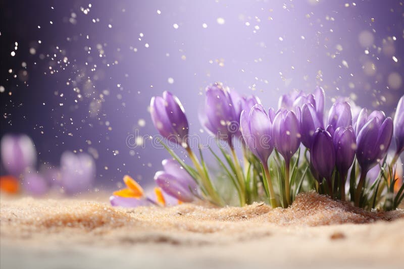 Vividly Embrace the Essence of Spring with this Vibrant and Harmonious ...