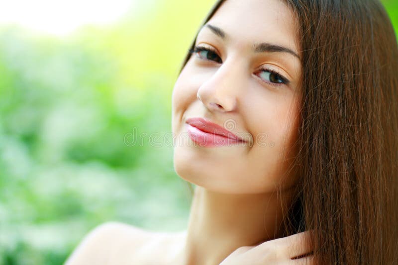 Spring Beauty Girl stock image. Image of person, nature - 30930491