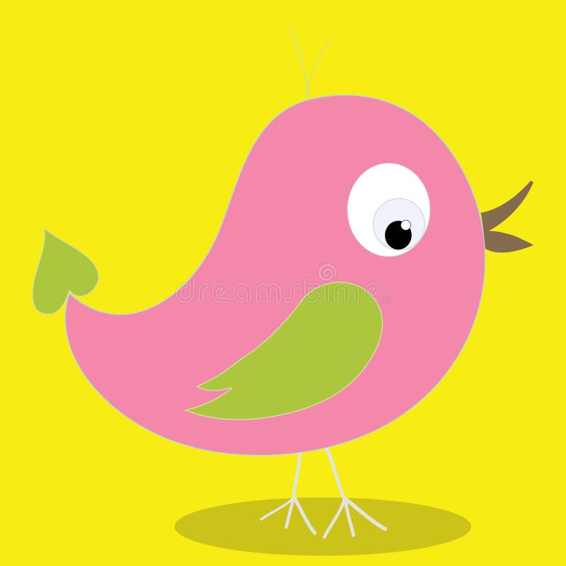 Spring bird wings green 08 stock vector. Illustration of wings - 197988782