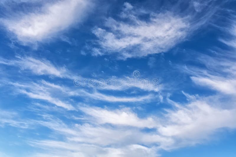 Spring Blue Sky Cloud , Wonderful Clear Mood Stock Image - Image of ...