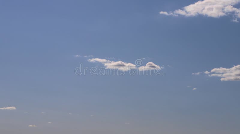 Spring Blue Sky with Clouds. Background of Blue Sky Stock Photo - Image ...