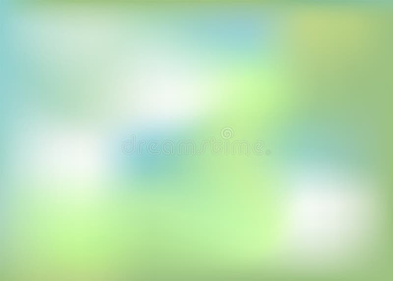 Spring Blur Background. Holiday Abstract Banner Template. Card with ...