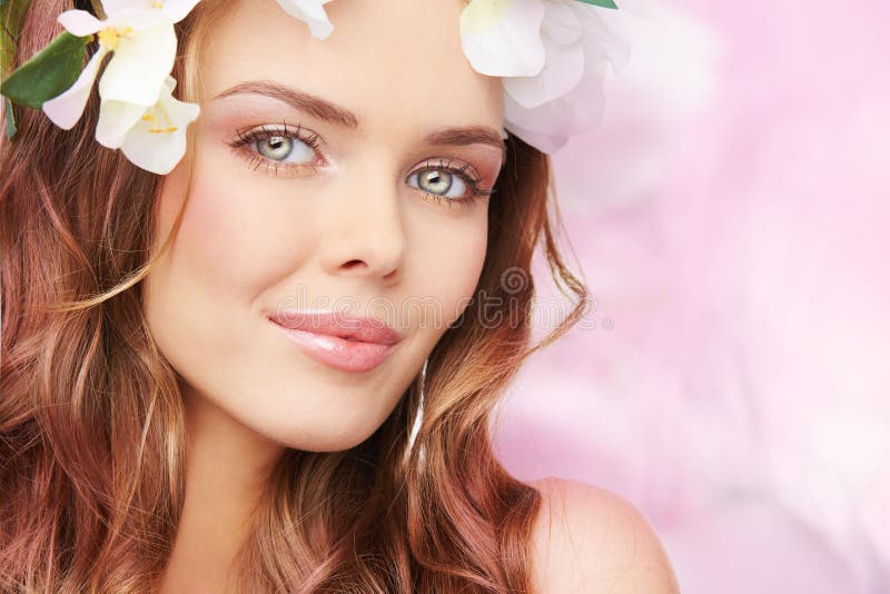 Spring blush stock image. Image of healthy, complexion - 57054821