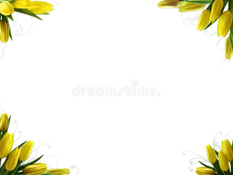 SPRING BORDER stock image. Image of easter, petal, wallpaper - 1806653