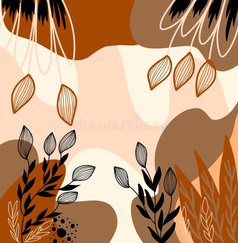 Spring Border Background Border Background Dengan Elemen Pegas Stock ...