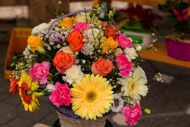 Spring bouquet stock image. Image of bouquet, birthday - 55842955