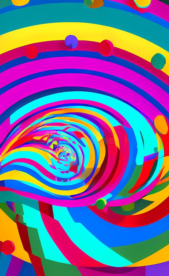 Spring Break Abstract Background Stock Illustration - Illustration of ...