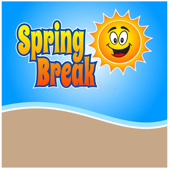 Spring Break Cartoon Stock Illustrations – 1,227 Spring Break Cartoon ...