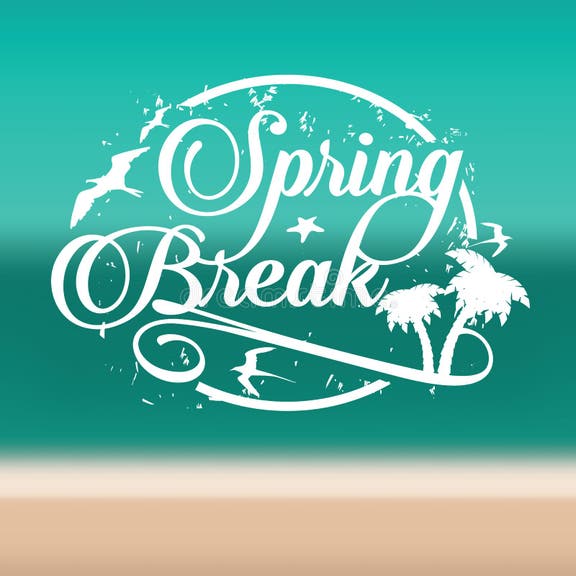 Spring Break Stock Illustrations – 7,976 Spring Break Stock ...