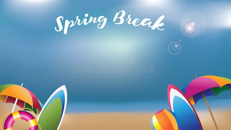 Spring Break Clip Art
