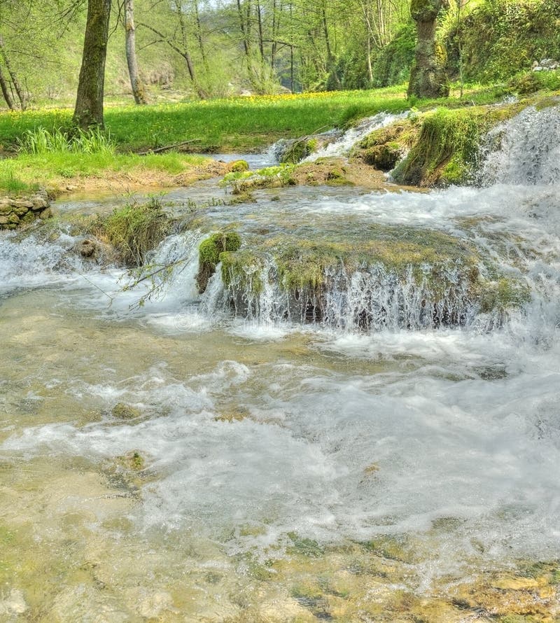 Spring brook stock photo. Image of outdoor, fall, flow - 14125408