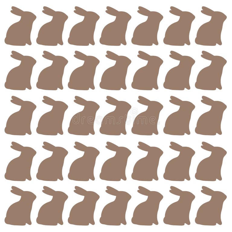 Spring Bunnies Spring Design Pattern Texture Stock Vector ...