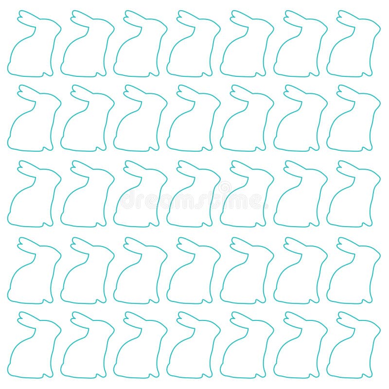 Spring Bunnies Spring Design Pattern Texture Stock Vector ...