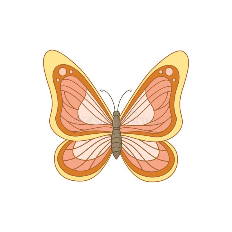 Spring butterfly stock vector. Illustration of church - 50391145