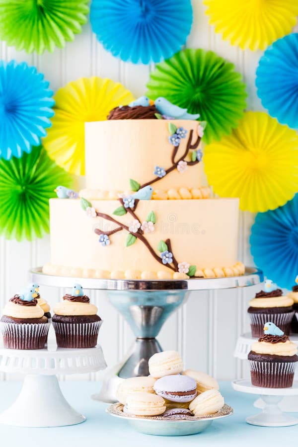 Spring cake stock photo. Image of baby, cream, light - 39676778