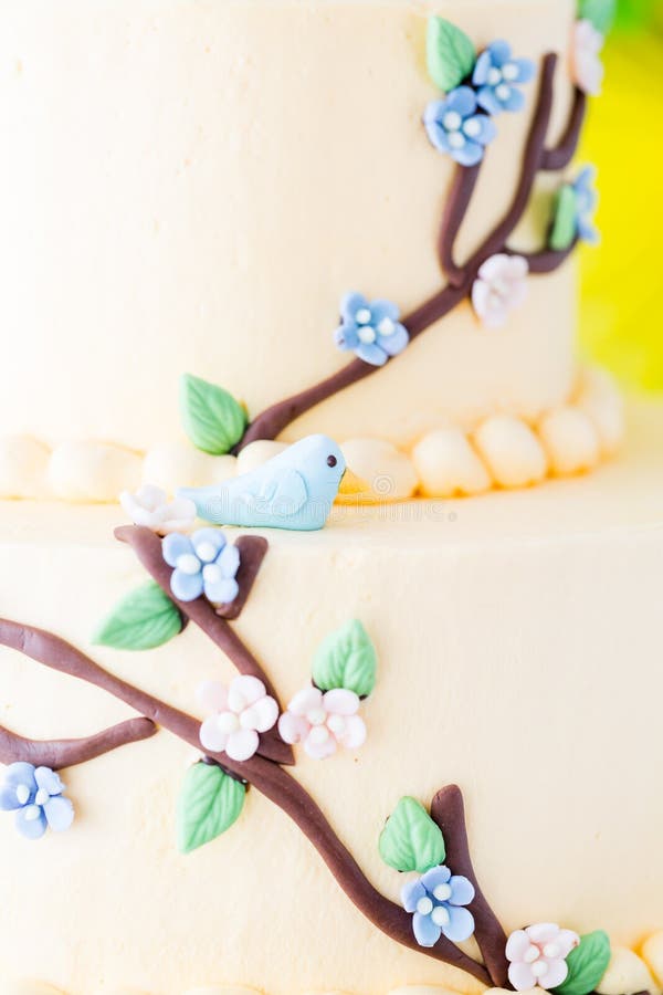 Spring cake stock image. Image of baby, chocolate, spring - 39676979