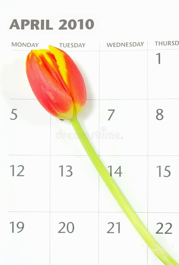 Spring calendar stock photo. Image of wedding, schedule - 18879064