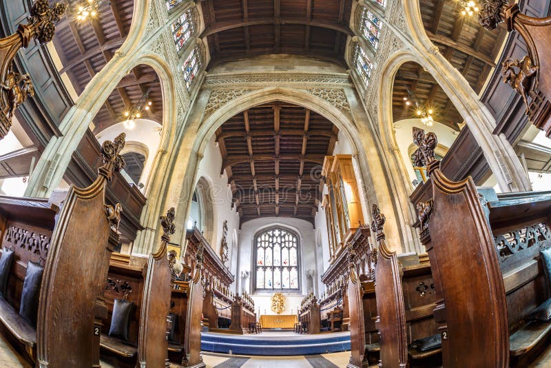 Spring in Camridge stock image. Image of fisheye, bench - 71532141