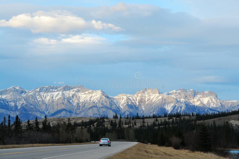 Spring canadian rockies stock photo. Image of view, canada - 4418398