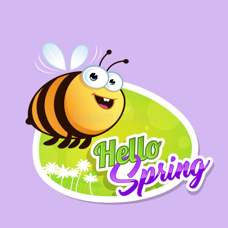 Hello Spring Cartoon Stock Illustrations – 5,901 Hello Spring Cartoon ...