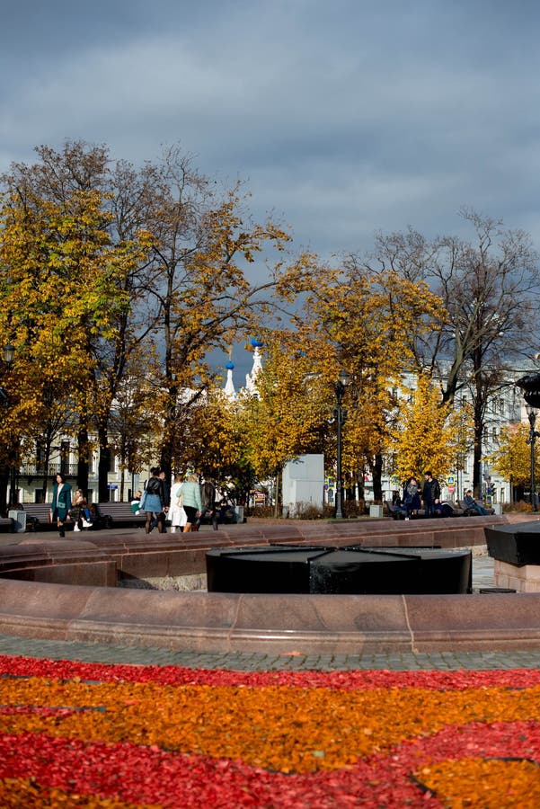 Spring in the city editorial stock image. Image of street - 202402764