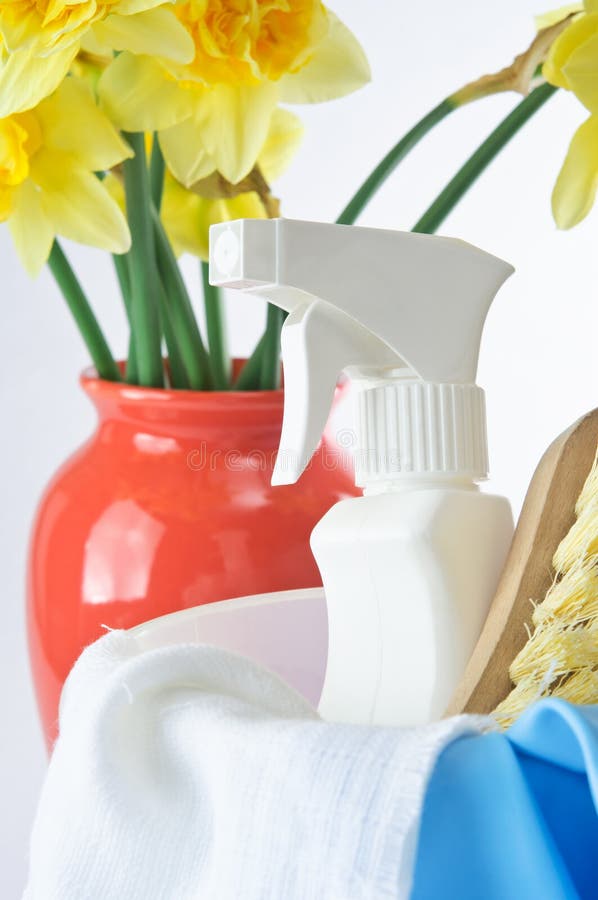Spring Cleaning Products stock photo. Image of spring - 14471028