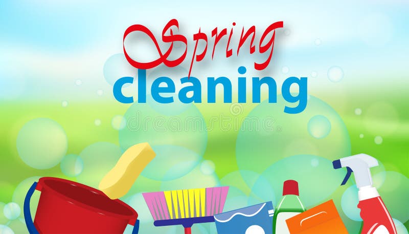 Free Spring Cleaning Clipart
