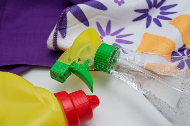 Spring-cleaning stock photo. Image of house, items, cloth - 50218034