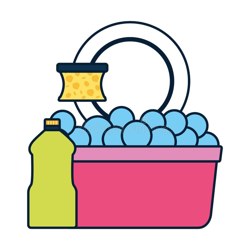 Spring cleaning tools stock illustration. Illustration of housekeeping ...