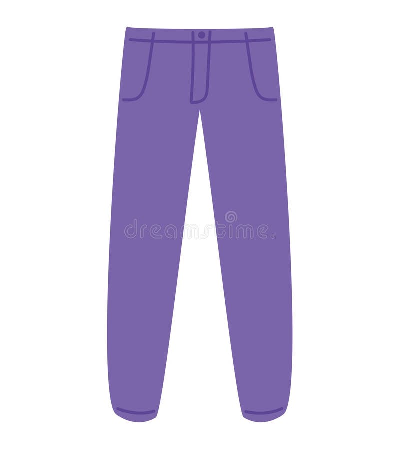 Purple Pants Stock Illustrations – 2,188 Purple Pants Stock ...
