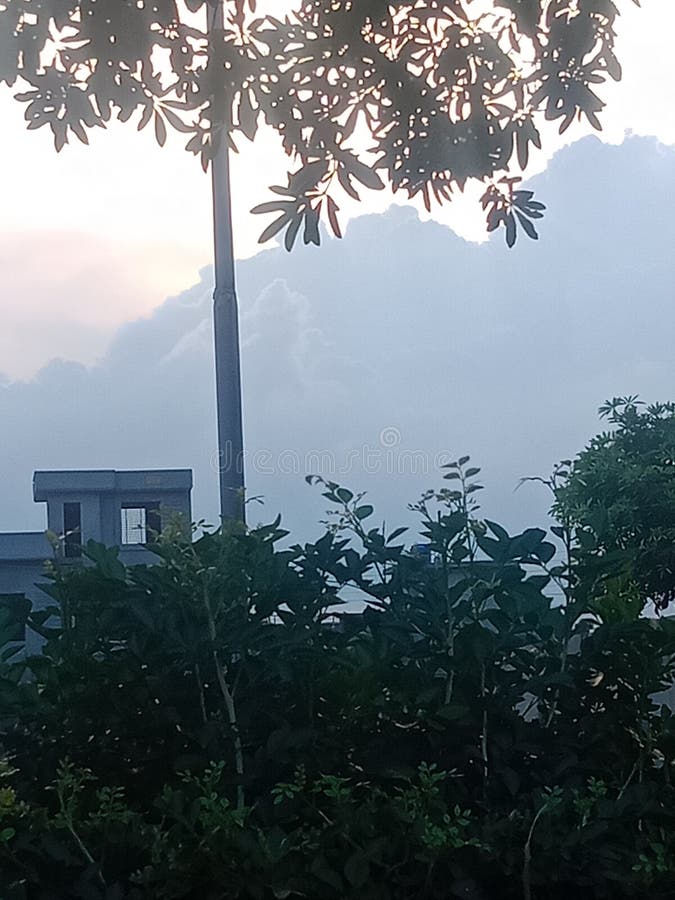 A Spring of Clouds that Offers Beautiful Scenery Stock Image - Image of ...