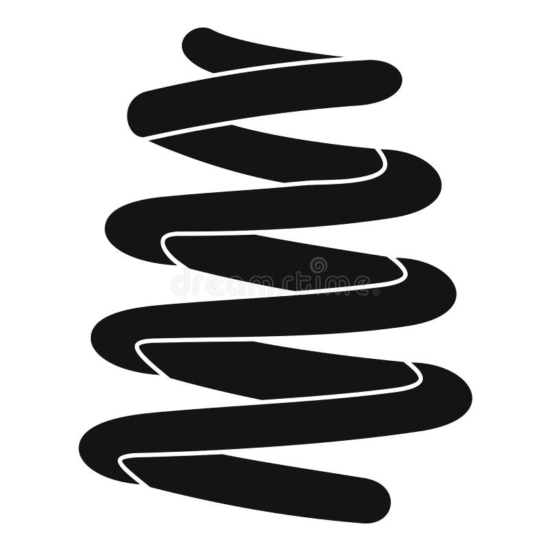 Simple Coil Spring Vector Stock Illustrations – 498 Simple Coil Spring ...