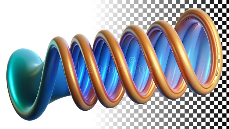 Spring Coil Suspension System Mechanical Component Engineering Part ...