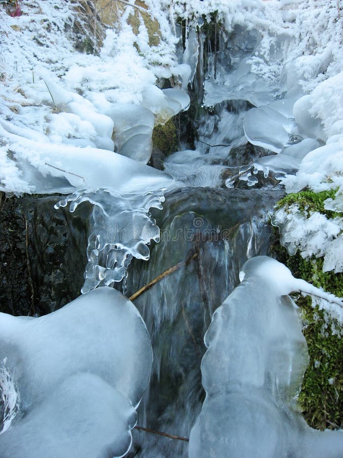 Spring in winter stock photo. Image of year, nature - 110297706