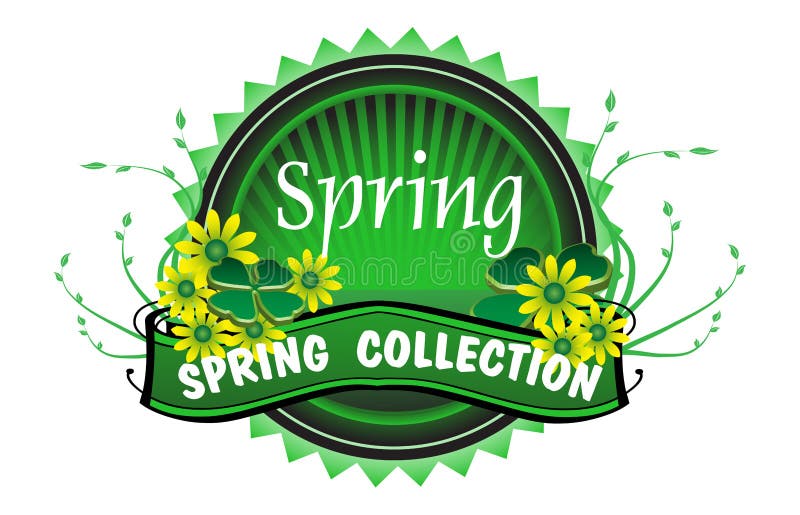 Spring Badge Stock Illustrations – 33,725 Spring Badge Stock ...