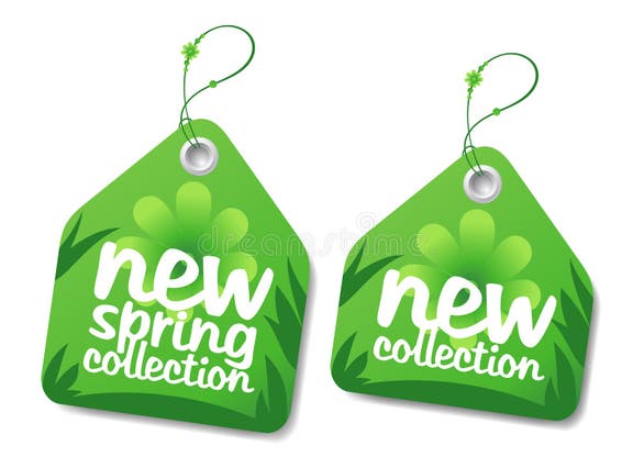 Spring Label Collection Stock Illustrations – 30,927 Spring Label ...
