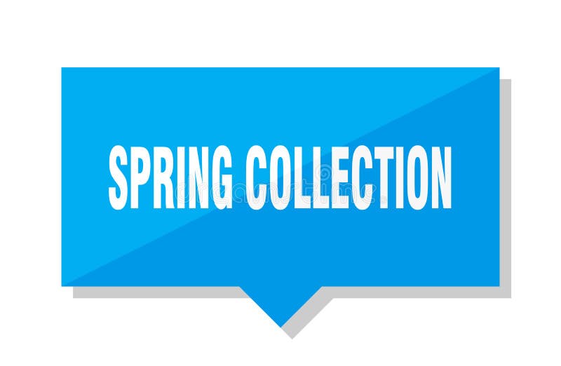 Spring Collection Price Tag Stock Vector - Illustration of label ...