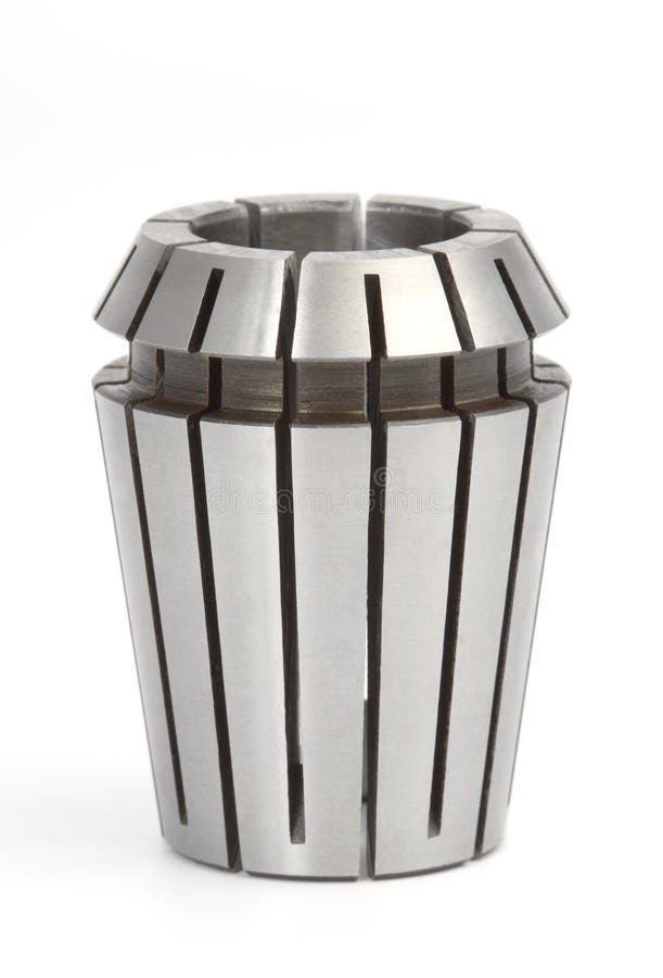 Spring collet chuck stock image. Image of industrial, tool - 4540479