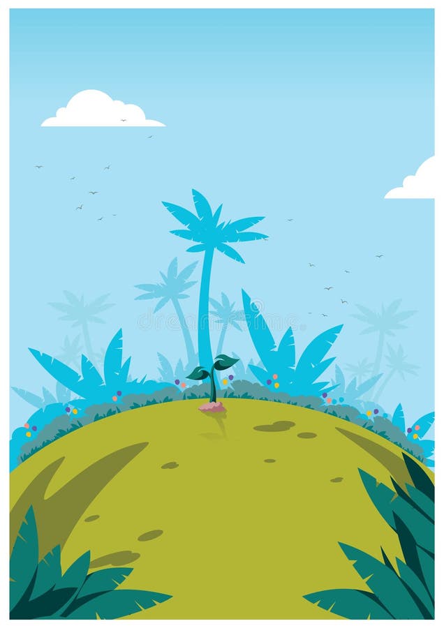 Spring Concept Design. Vector Illustration Decorative Design Stock ...