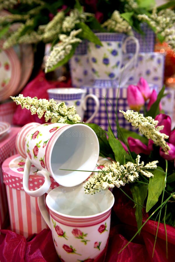 Spring cup stock photo. Image of morning, flower, breakfast - 22327536