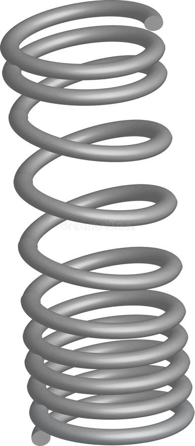 Spring stock vector. Illustration of metal, spring, invention - 35861406