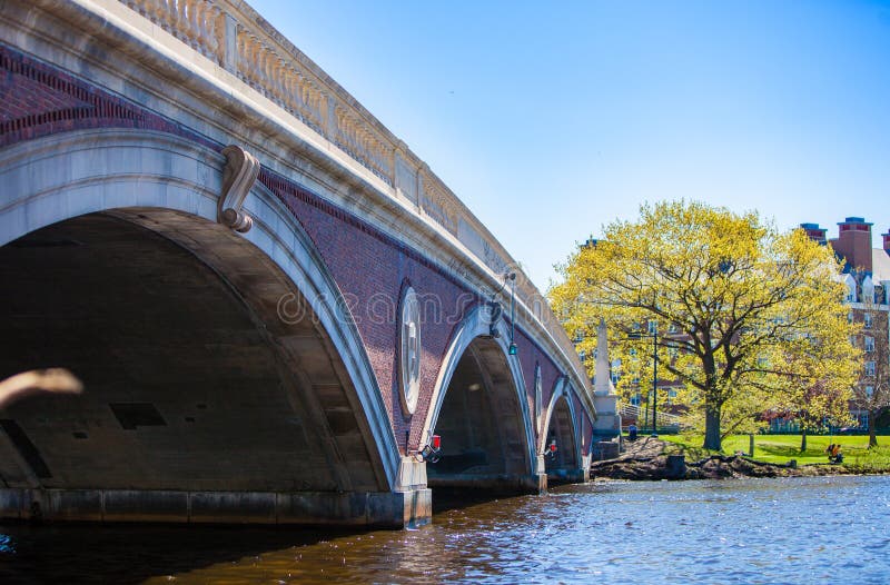 A Spring Day in Cambridge stock photo. Image of harvard - 41823868