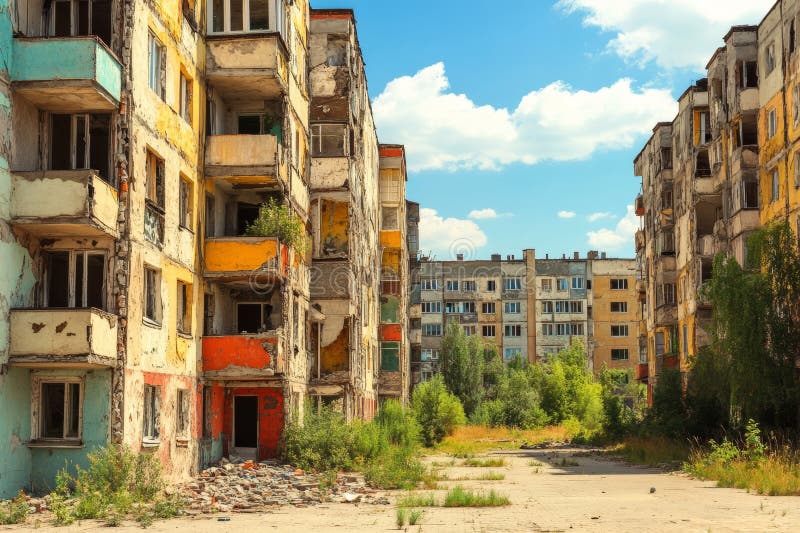 A Spring Day Saw the Demolition Team Bring Down the Building Stock ...