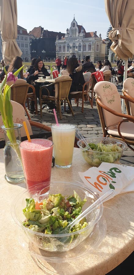 Timisoara`s Union Square, Romania Stock Photo - Image of pavement ...
