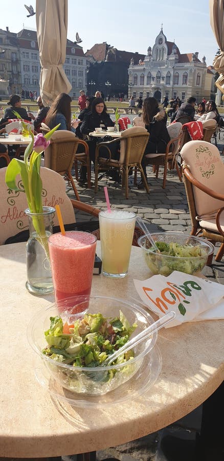 Timisoara`s Union Square, Romania Stock Photo - Image of pavement ...